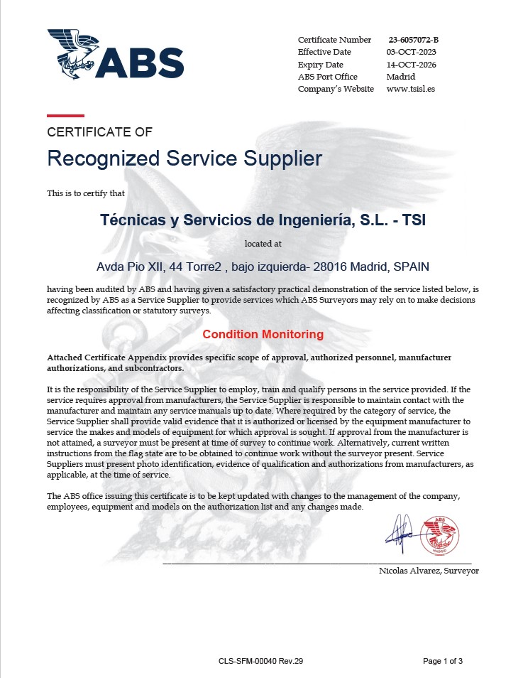 Technology and Development | TSI. Engineering Techniques and Services.